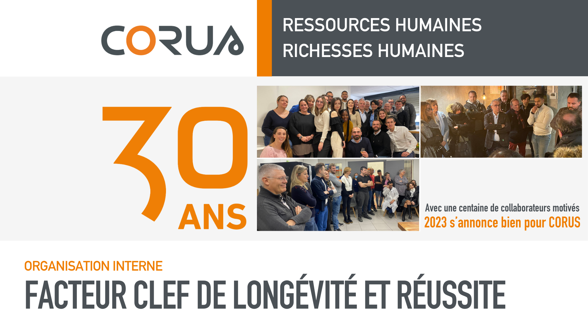 L’organisation interne comme Facteur Clef de Succès | CORUS